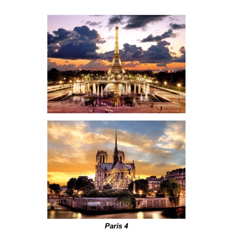 Placemat "Photos of Paris Monuments" - Souvenirs of Paris - Souvenirs&Co
