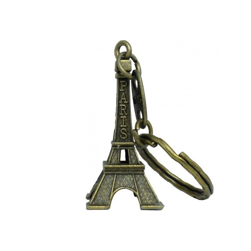 3D Eiffel Tower key ring